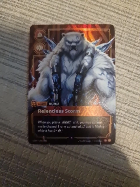 RIFTBOUND TCG LEAGUE Of Legends Origins Legend Volibear Relentless ...