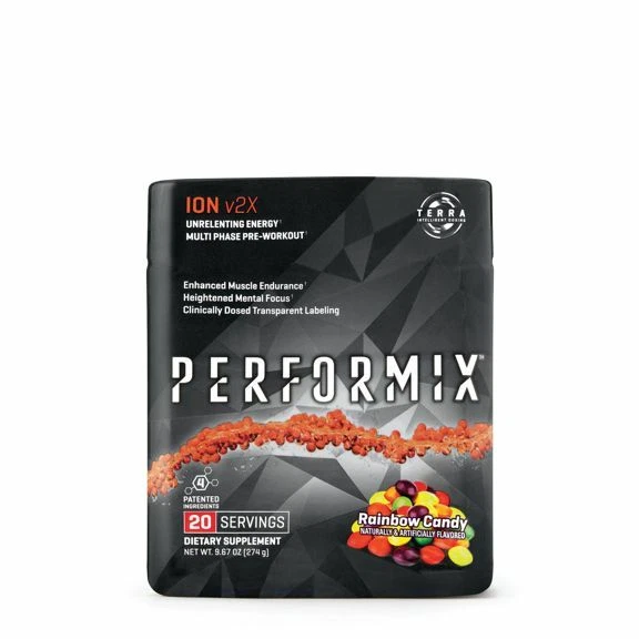 PERFORMIX ION V2X Pre Workout EXTREME MULTI PHASE ENERGY 20 serves ...