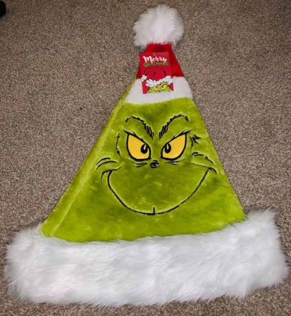 THE GRINCH CHRISTMAS Santa Hat. New With Tags £5.00 - PicClick UK