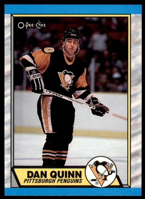 1989-90 O-PEE-CHEE DAN Quinn. Pingouins De Pittsburgh #152 EUR 1,91 ...