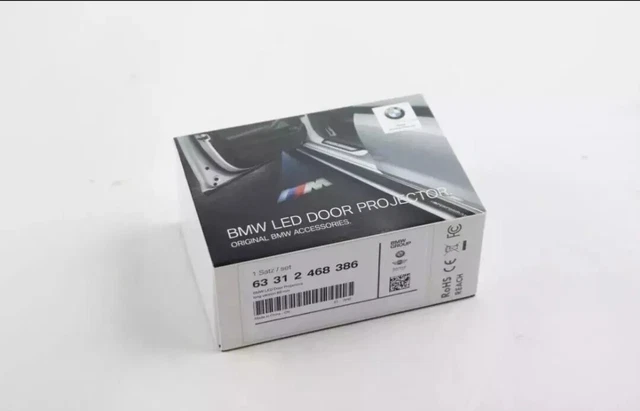 BMW NEW GENUINE Led Projector Puddle Lights Kit Set Left N/S Right O/S ...