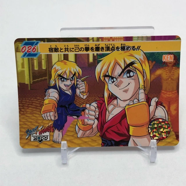 STREET FIGHTER CARD BANDAI CAPCOM Jeu Japonais Anime Manga Comic JAPAN ...