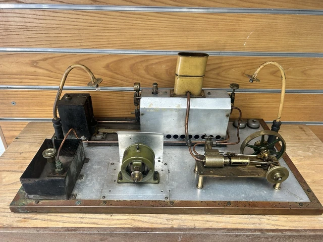 LIVE STEAM STATIONARY Engine Scale Model Workshop Plant Layout Inc ...