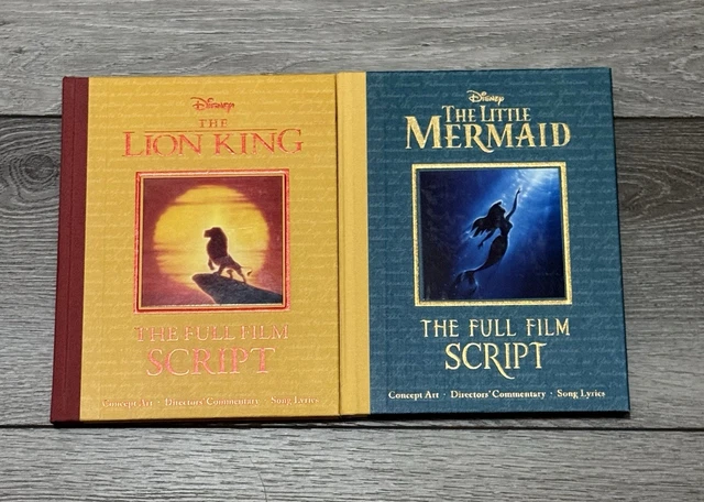 DISNEY THE LITTLE Mermaid & The Lion King The Full Film Script ...