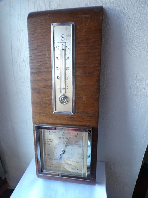 BAROMÈTRE ANÉROÏDE LUFFT - Made in Germany EUR 60,00 - PicClick FR