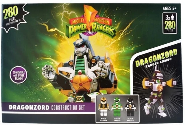 POWER RANGERS - Dragonzord Construction Set (280 pieces) - Brand New ...