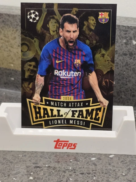 HALL OF FAME Lionel Messi Match Attax 2024/2025 Barcelona 24/25 # HOF4 ...