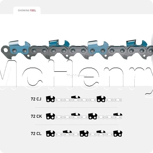 GENUINE OREGON POWER Cut Chain Saw Chain 3/8 Pitch 72CK105G $46.56 ...