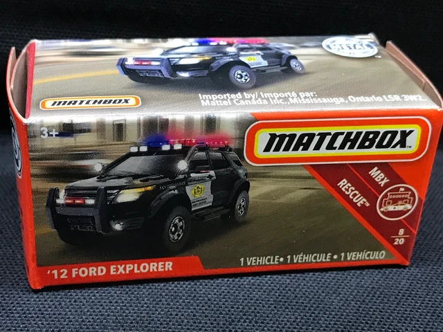 MATCHBOX FORD EXPLORER Police Collectable Scale 1:64 (unopened) $9.99 ...