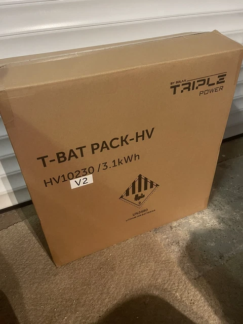 SOLAX TRIPLE POWER X ESS Lithium T30 Solar Battery 3.0 kWh Home PV ...