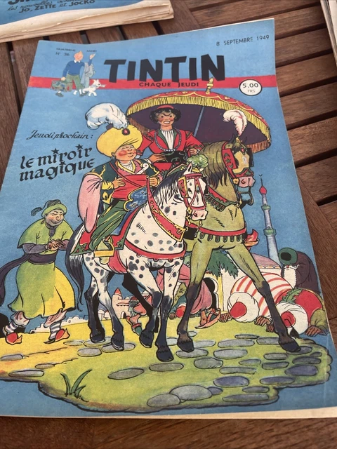TIM E STRUPPI Tintin 36 1949 Hergé Vandersteen Alix Blake E Mortimer ...