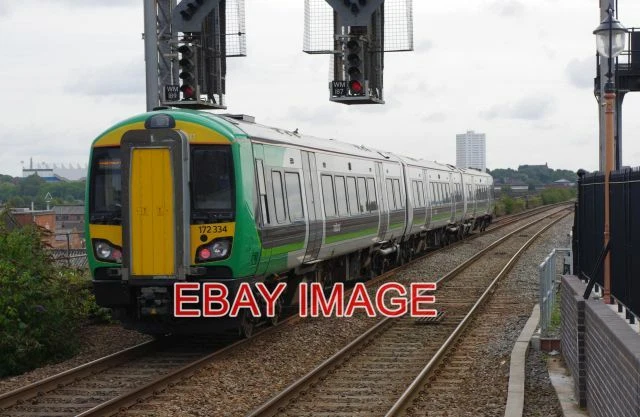 PHOTO CLASS 172 Set 172334 Departs Birmingham Moor Street £1.00 ...