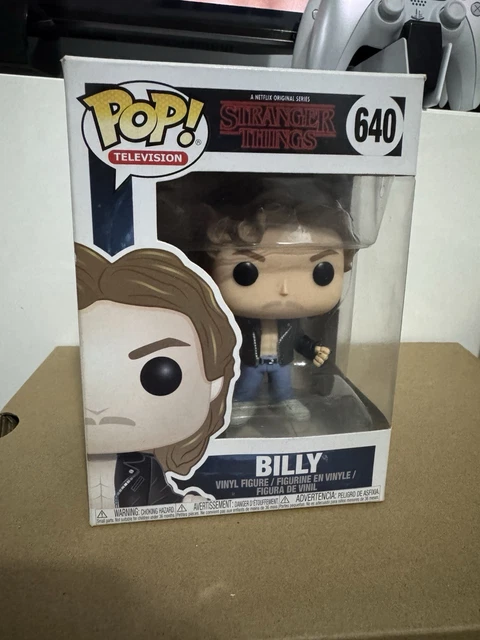 FUNKO POP! BILLY Hargrove #640 Figure Stranger Things Halloween ...