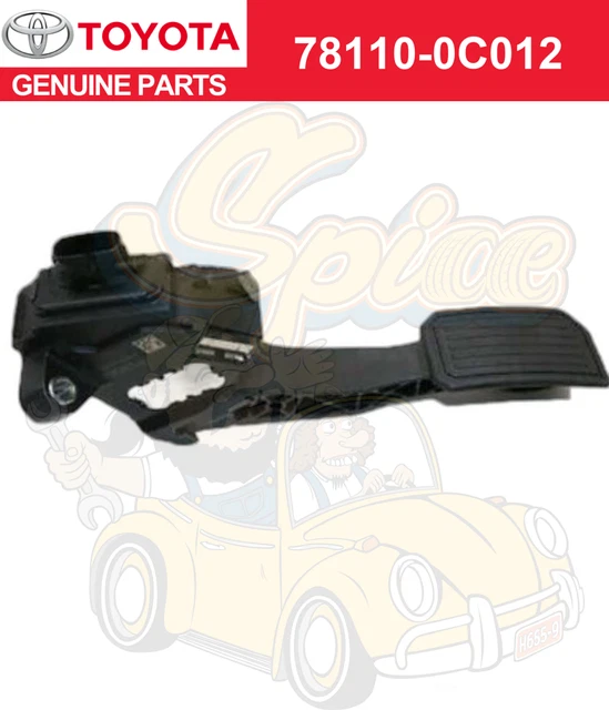 TOYOTA GENUINE 78110-0C012 Accelerator Pedal Sensor EUR 158,77 ...