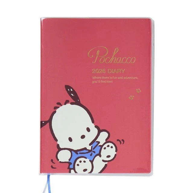 SANRIO POCHACCO B6 Diary 2026 Schedule Book JAPAN OFFICIAL $93.54 ...