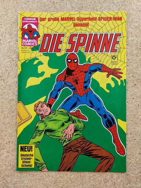 CONDOR - MARVEL Comics - Die Spinne Nr. 27 - Top Zustand / Z1 EUR 7,90 ...