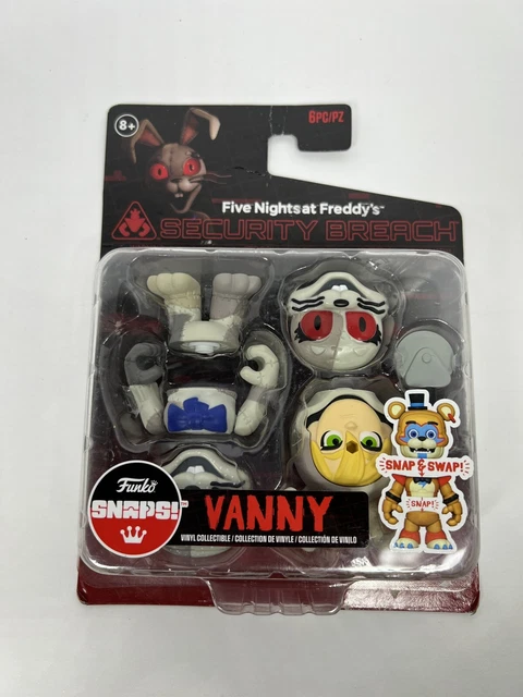FUNKO SNAPS FIVE Nights At Freddy's FNAF Security Breach VANNY Figure Set £14.16 - PicClick UK