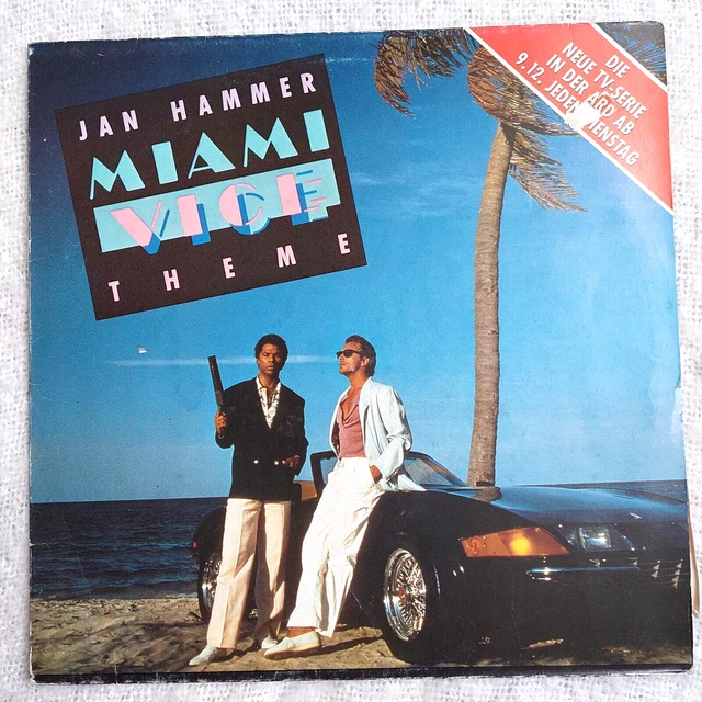JAN HAMMER : Miami Vice Theme (12" Remix - Italo) ♦ Maxi 45 2 Flics A ...