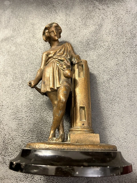 BELLE STATUETTE EN Bronze Dorée EUR 80,00 - PicClick FR