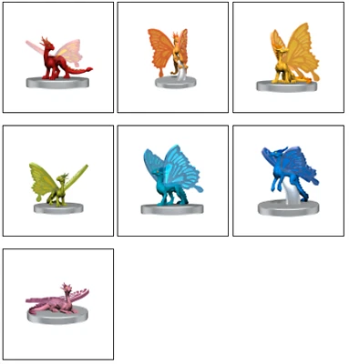 D&D ICONS OF the Realms: Pride of Faerie Dragons - EN EUR 52,76 ...