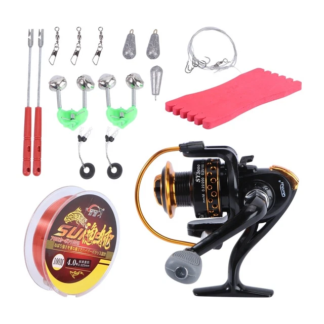 POISSON-CHAT BOBINES CARPE Bobines Mer Moulinets De Pêche Canne À Pêche ...