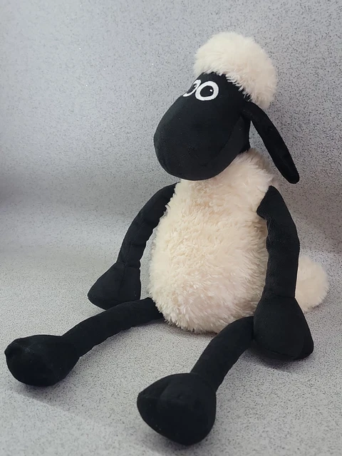 20& NAMCO SHAUN the Sheep Soft Toy Plush 2011 Aardman Toy Vintage Large ...