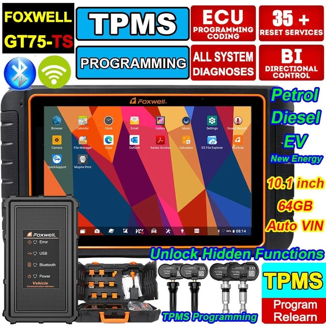 PROFESSIONAL OBD DIAGNOSTIC Scanner Tablet ECU Coding Programming Tool ...