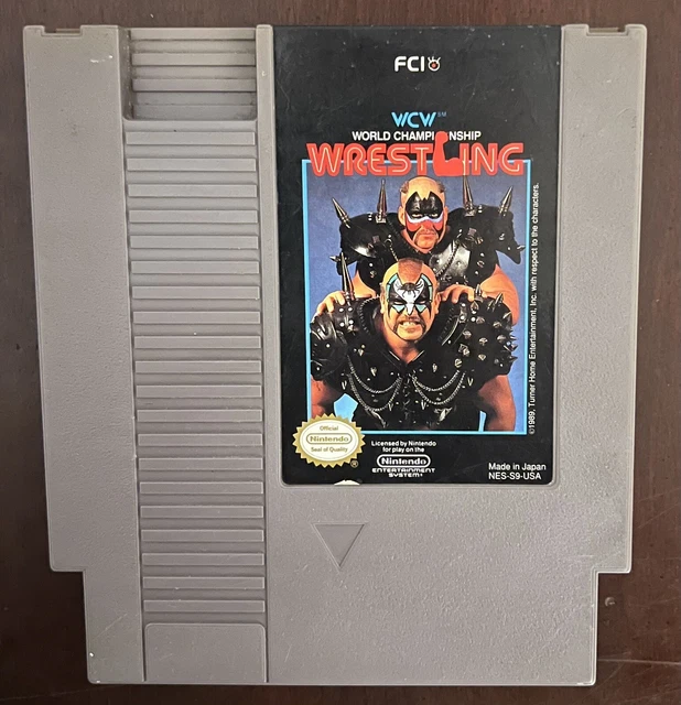 WCW WORLD CHAMPIONSHIP Wrestling (Nintendo Entertainment System, 1990 ...