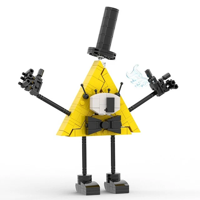 MOC GRAVITY FALLS Bill Cipher Minifigures Building Blocks Kids DIY Toys ...