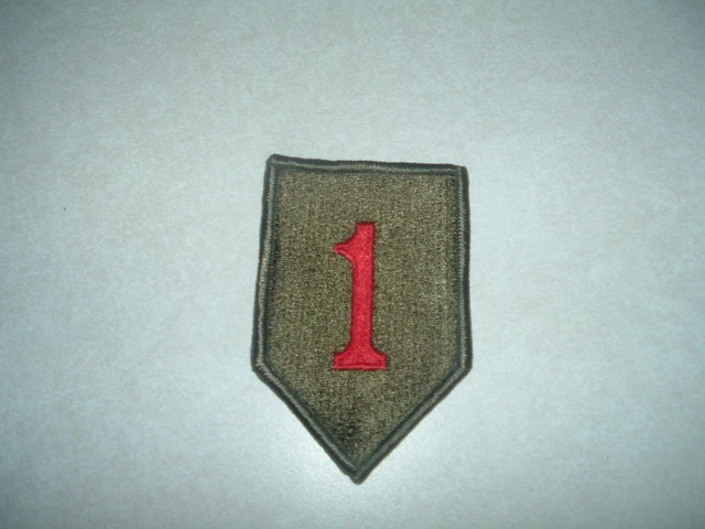 GENUINE US MILITARY Patch Army 1St Infantry Division Colored New Old Stock Sew O $2.33 - PicClick AU