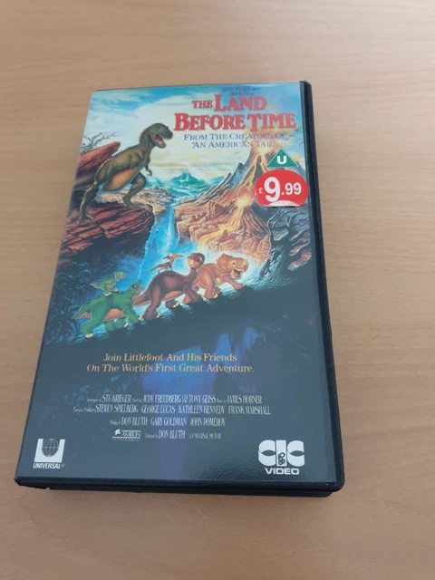 THE LAND BEFORE Time VHS Tape, Untested £5.92 - PicClick UK