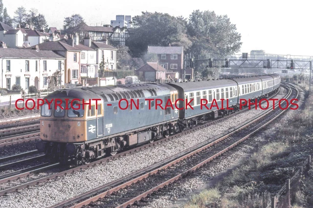 UK RAILWAY PHOTOGRAPH Of Class 33 33006. Rm33-428 £1.70 - PicClick UK
