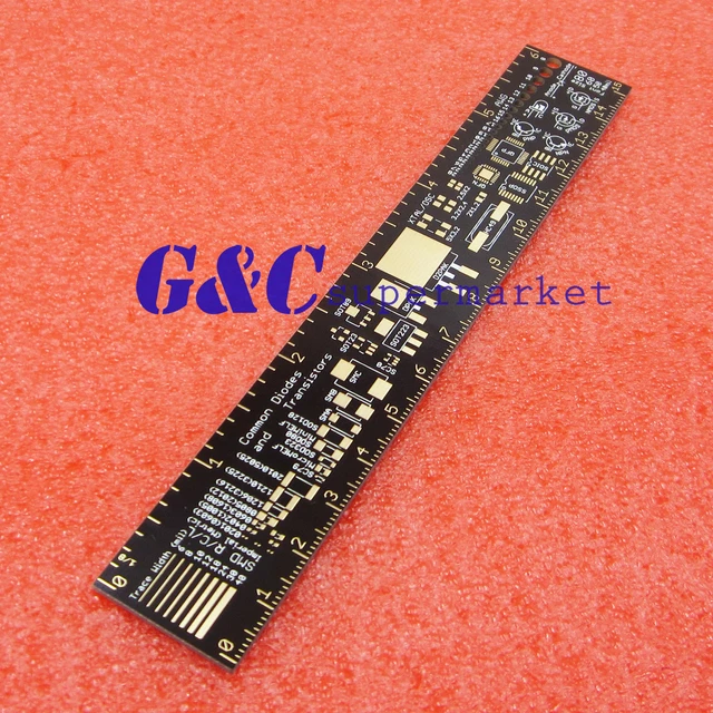 PCB RULER V2 - 6" for Electronic Engineers/Geeks/Makers/Arduino $2.10 ...