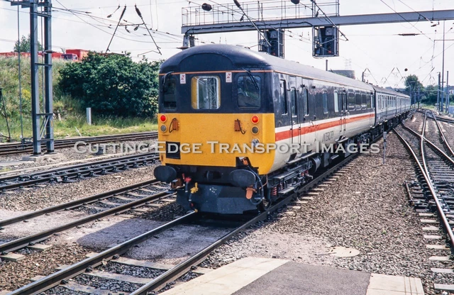 ORIGINAL RAILWAY SLIDE: Unidentified Mk II DVT at Norwich? 1990 Coach D ...