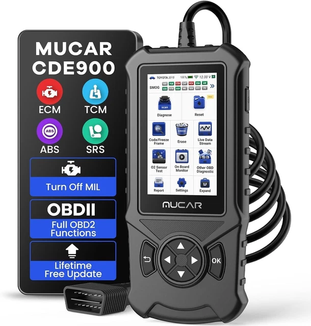 ESCÁNER CDE900 OBD2 Lector De Códigos Automotriz Escáner Profesional Diagnóstico EUR 100,22 ...