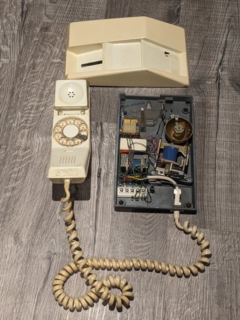 NORTHERN ELECTRIC CONTEMPRA WARM WHITE ROTARY Phone 1967 Untested Needs ...