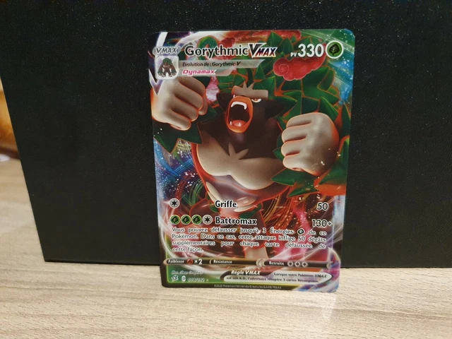 CARTE POKÉMON 018/192 Gorythmic Vmax full art ultra rare EB2 clash des ...