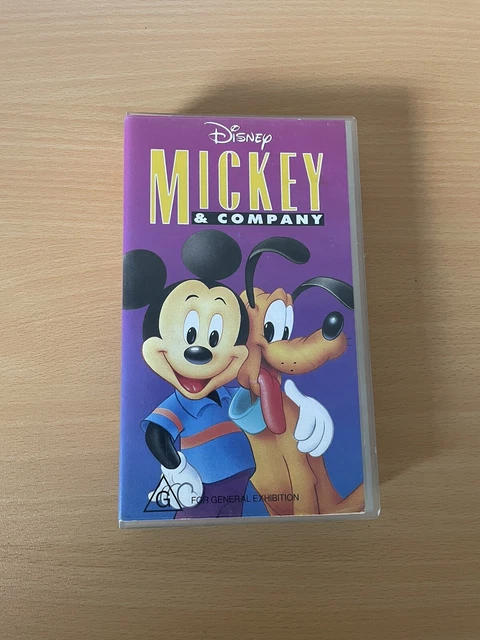 DISNEY'S MICKEY & Company - Rare Collectors VHS Video Tape - Cartoon ...