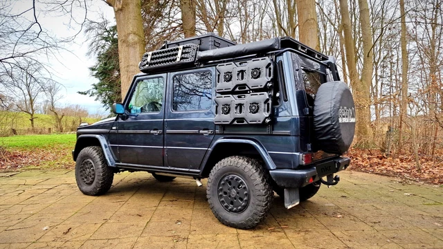 MERCEDES G-KLASSE SEITENTRÄGER "Professional" - für Tanks, Werkzeuge ...