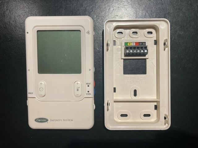 ~~CARRIER~INFINITY~~SYSTXCCUID01-V~~PROGRAMMABLE DIGITAL THERMOSTAT~V21 ...