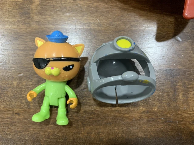 FISHER PRICE OCTONAUTS Gup-B Orange Tiger Shark Submarine Kwazii w ...