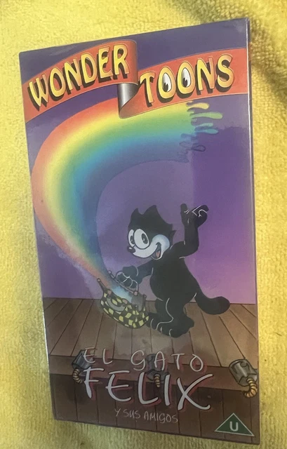 WONDER TOONS FELIX the Cat El Gato VHS Video Tape FACTORY SEALED Kids ...