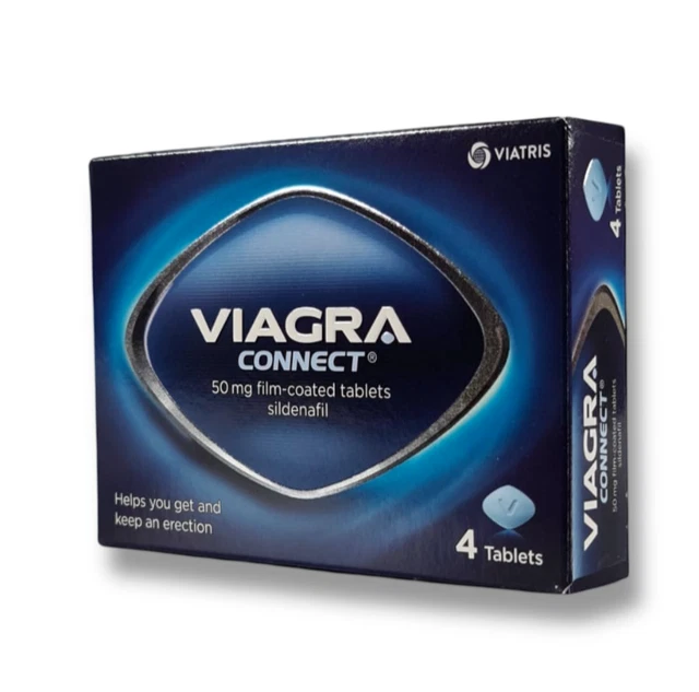 VIAGRA CONNECT - 50mg per tablet-Pack of 4 Tablets (Must complete ...