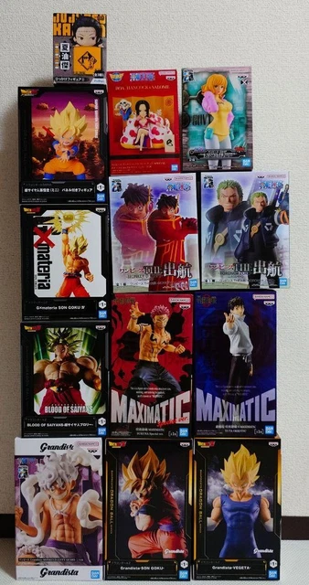 SET MISTO ANIME DB ONE PIECE maximatic ecc. Lotto di 13 set di merci in ...