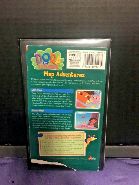 DORA THE EXPLORER - Map Adventures (VHS, 2003) $29.99 - PicClick CA