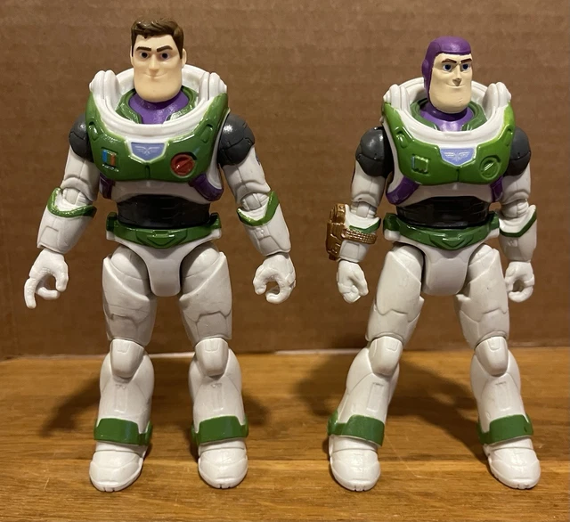 2 BUZZ LIGHTYEAR Action Figures From Disney Pixars Lightyear 5" $10.00 ...