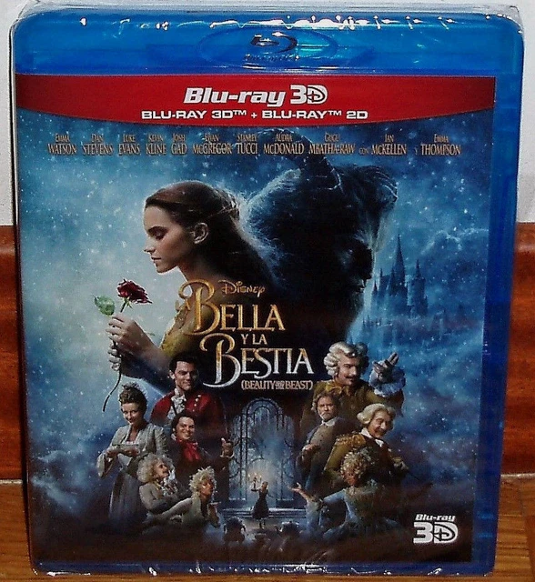 LA BELLA Y Bestia Blu-Ray 3D + Disney Nuovo Sigillato (Senza Aprire) R2 EUR 47,95 - PicClick FR
