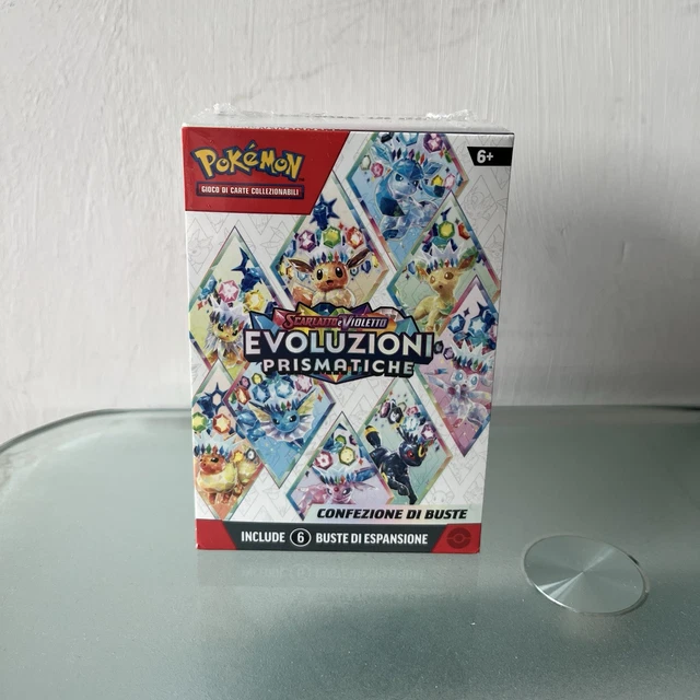 POKEMON EVOLUZIONI PRISMATICHE Bundle Box 6 Bustine ITA SEALED EUR 74 ...