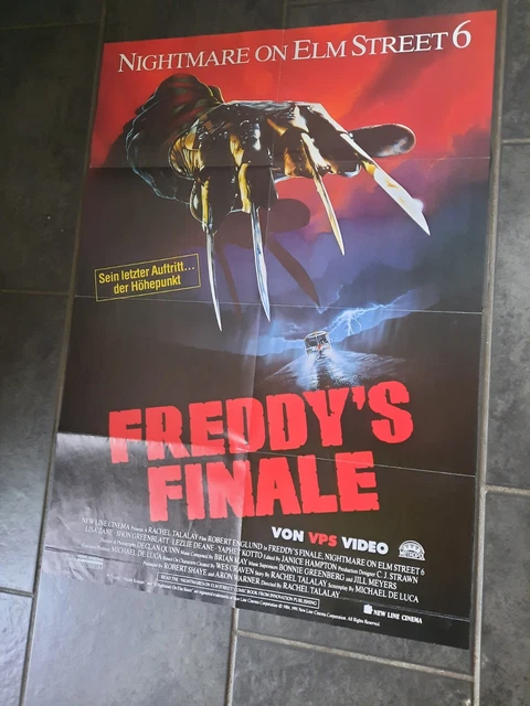 NIGHTMARE ON ELM Street 6 Original Poster 🔥 🔥 🔥 £31.00 - PicClick UK