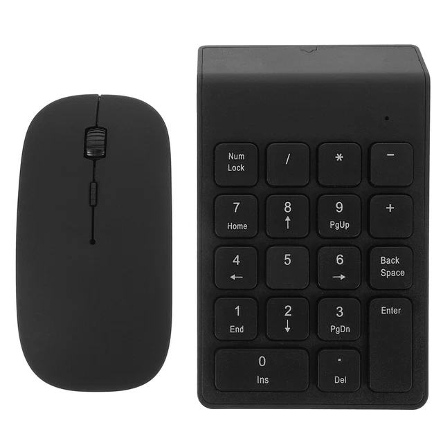 NUMERIC KEYPAD WITH Mouse Numbers Keyboard Computer Supply Wireless £20 ...